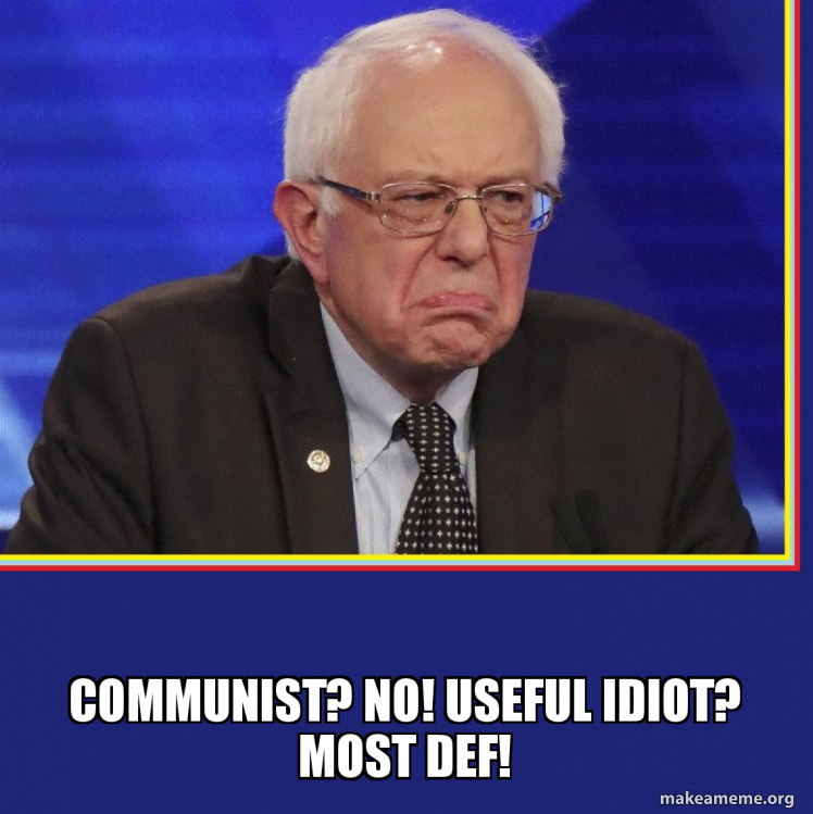 Communist? no! Useful Idiot? Most Def! Meme Generator