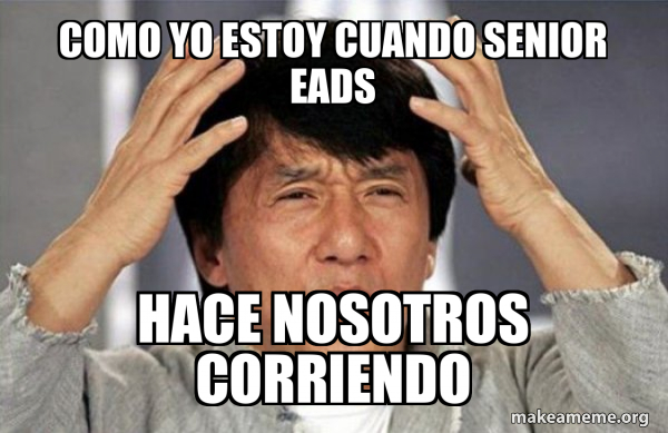 Como yo estoy cuando Senior Eads Hace nosotros corriendo - Jackie Chan ...