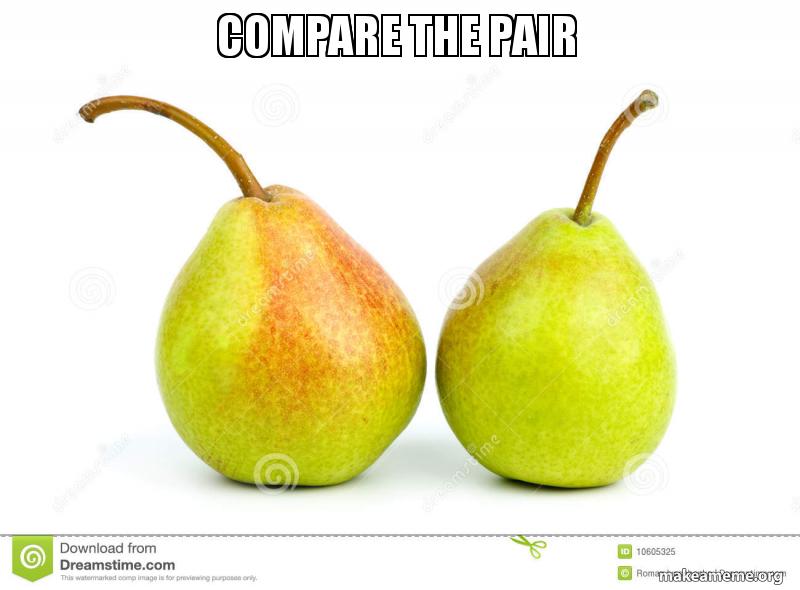compare the pair Meme Generator