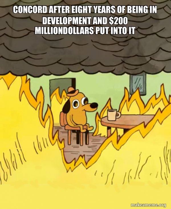 Concord after eight years of being in development and $200 ...