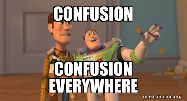 Confusion Confusion Everywhere - Buzz and Woody (Toy Story) Meme Meme ...