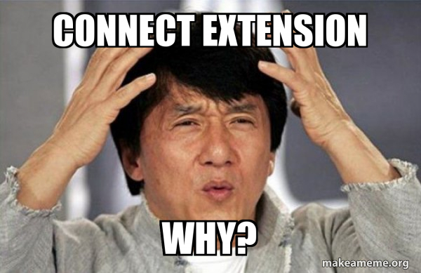 Connect extension Why? - Jackie Chan Why? Meme Generator