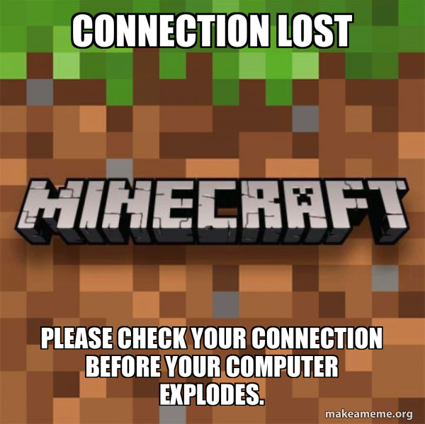 Connection lost Please check your connection before your computer ...