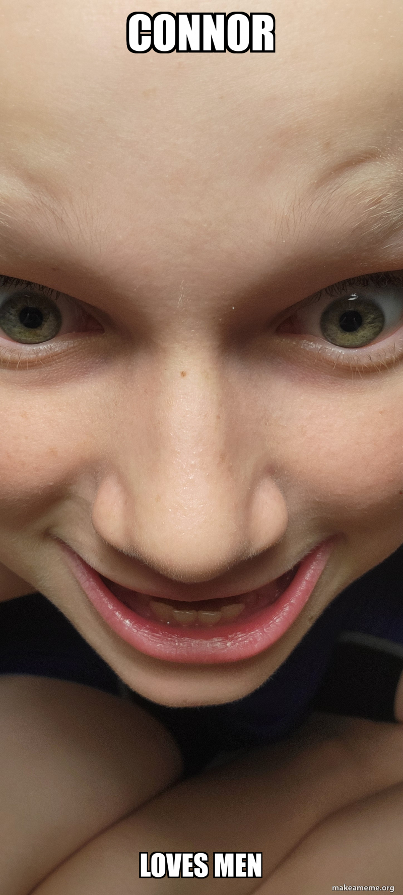 Connor Loves men Meme Generator