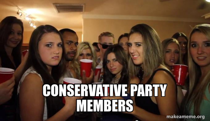 conservative partY members Meme Generator