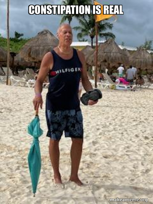 Constipation is real Meme Generator