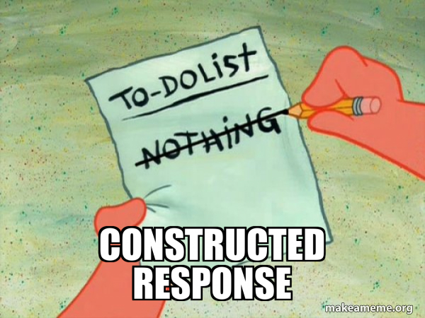 constructed response - TO-DO List Meme Generator