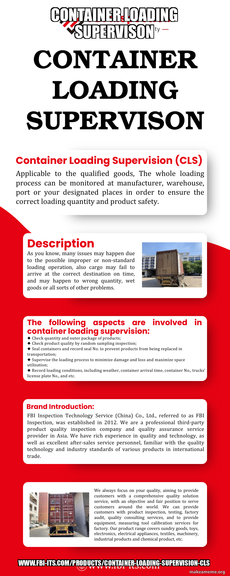 Container loading supervison www.fbi-its.com/products/container-loading ...