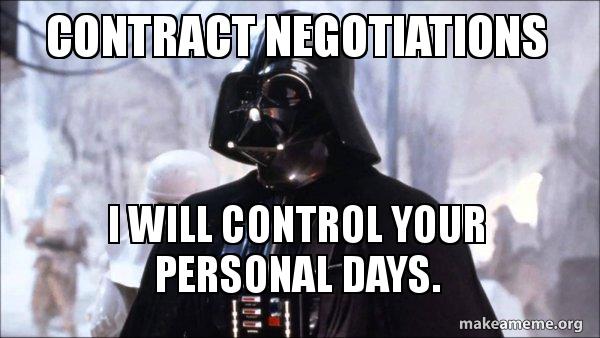 Union Contract Memes