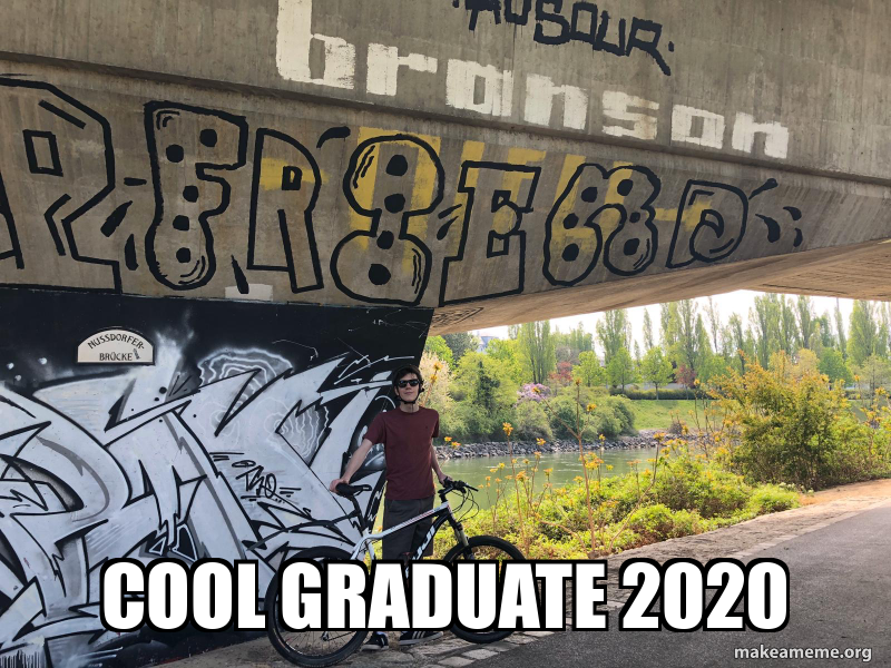 Cool Graduate 2020 - Branson 2020 Meme Generator