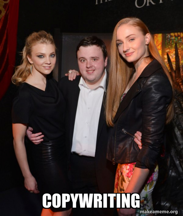 Copywriting - Good Luck John Meme Generator