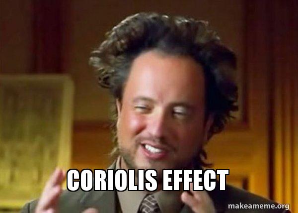 coriolis effect - Ancient Aliens - Crazy History Channel Guy | Make a Meme