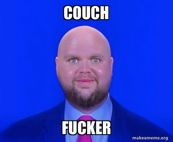 couch fucker - Bald J.D. Vance Meme Generator