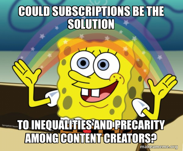 could subscriptions be the solution to inequalities and precarity among ...