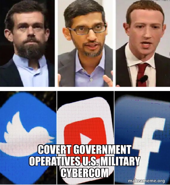 covert government operatives U.s. military cybercom Meme Generator