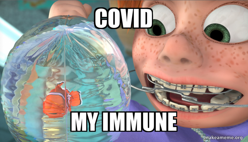Covid my Immune Meme Generator