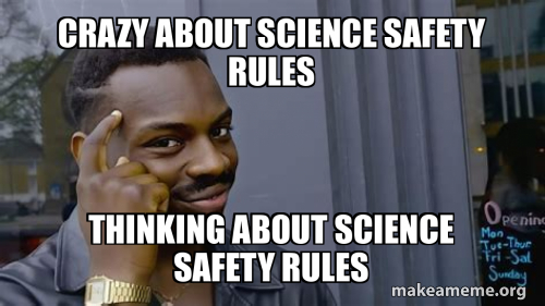 crazy about science safety rules Thinking about science safety rules ...