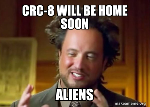CRC-8 will be home soon Aliens - Ancient Aliens - Crazy History Channel ...