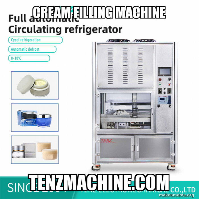 Cream filling machine tenzmachine.com Meme Generator
