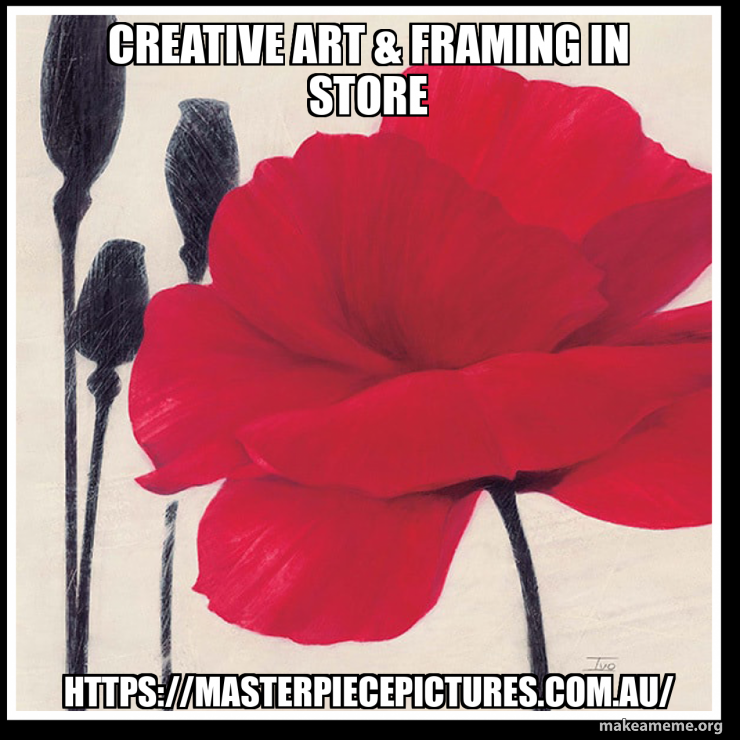Creative Art & Framing in Store https://masterpiecepictures.com.au ...