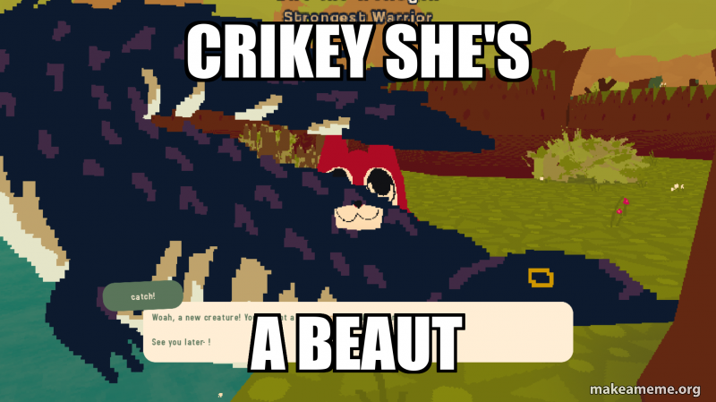 Crikey She's A Beaut Meme Generator