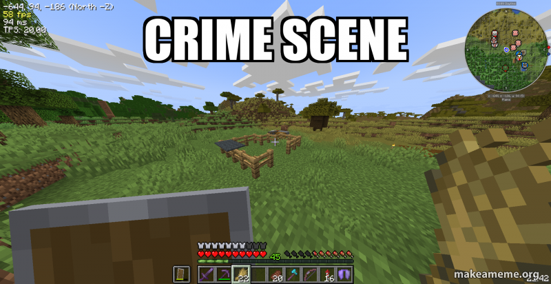 Crime Scene Meme Generator