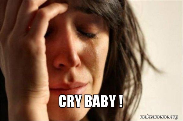 First World Problems Crying Girl Meme