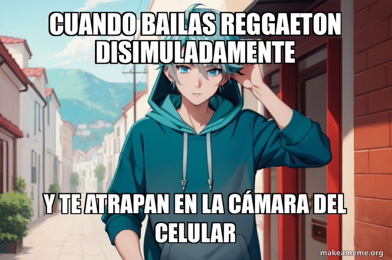Cuando bailas reggaeton disimuladamente Y te atrapan en la cámara del ...