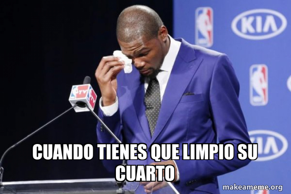 cuando tienes que limpio su cuarto - Kevin Durant You Da The Real Mvp ...