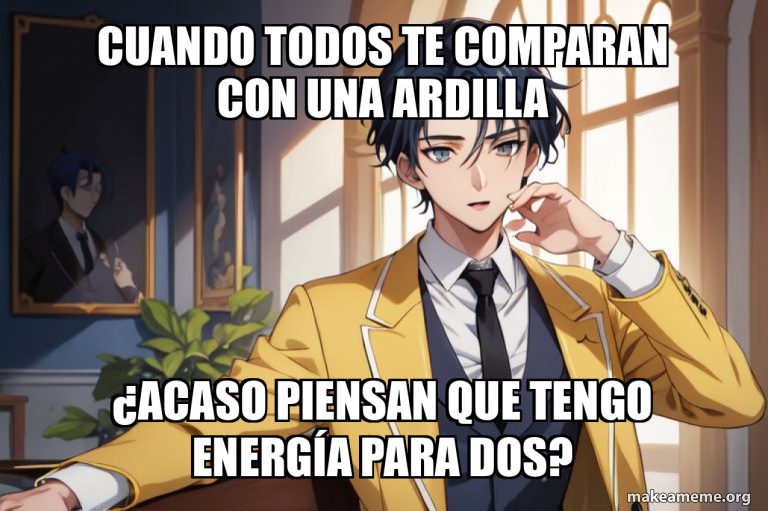 Cuando todos te comparan con una ardilla ¿Acaso piensan que tengo ...