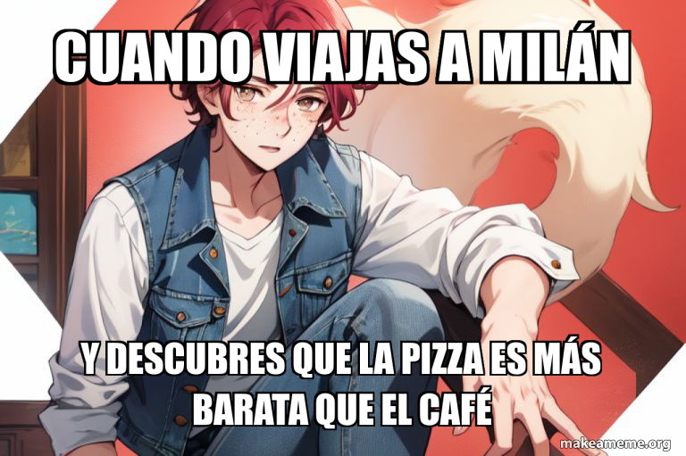 Cuando viajas a Milán Y descubres que la pizza es más barata que el ...