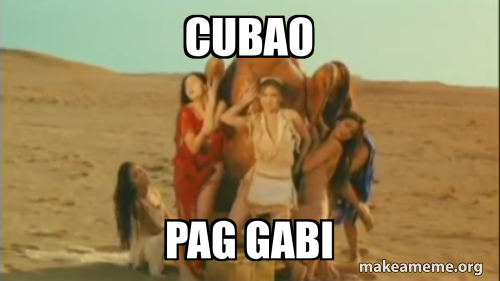 Cubao Pag gabi Meme Generator