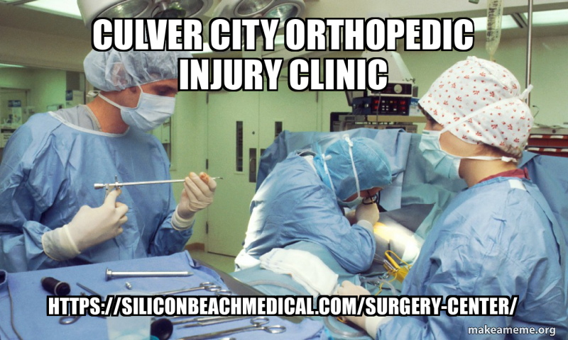 Culver City Orthopedic Injury clinic https://siliconbeachmedical.com ...
