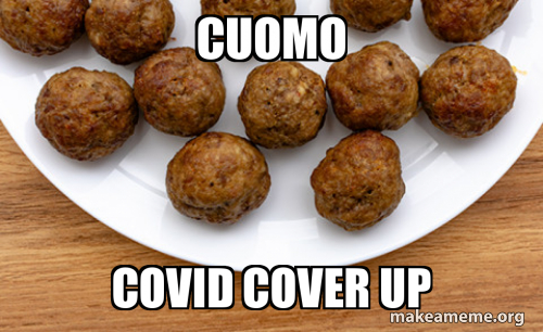 Cuomo Covid cover up Meme Generator
