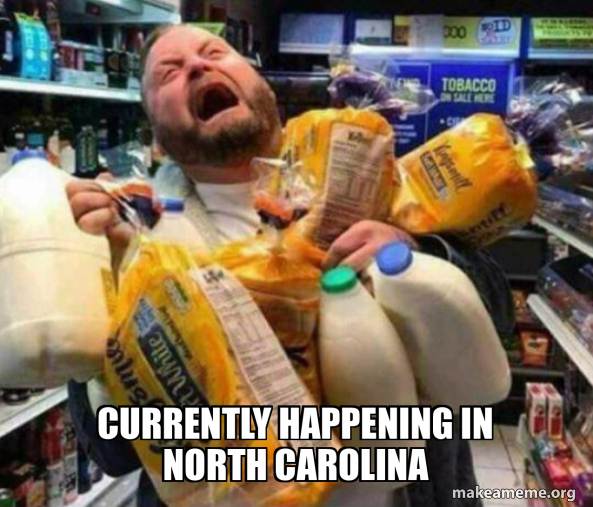 CURRENTLY happening In North carolina Meme Generator