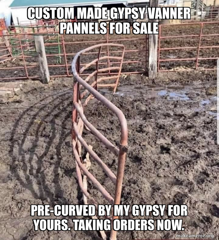 Custom made Gypsy Vanner Pannels for sale Pre-curved by my gypsy for ...
