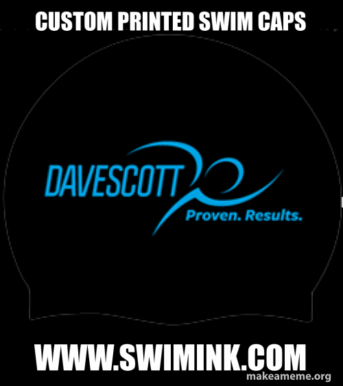 Custom printed swim caps www.swimink.com Meme Generator