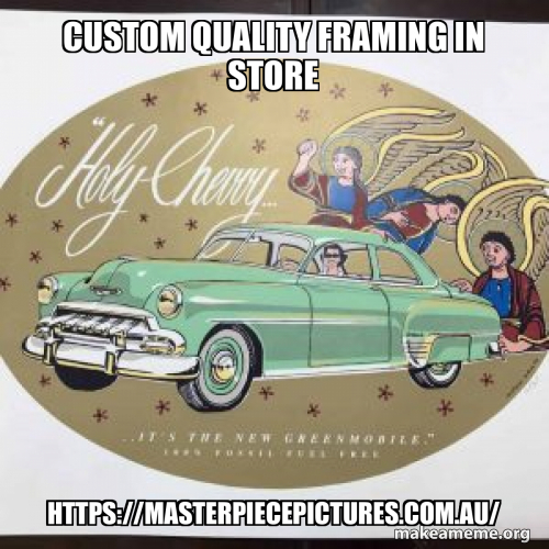 Custom Quality Framing In Store https://masterpiecepictures.com.au ...