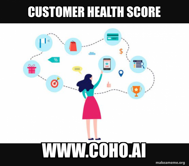 CUSTOMER HEALTH SCORE WWW.COHO.AI - CUSTOMER HEALTH SCORE Meme Generator