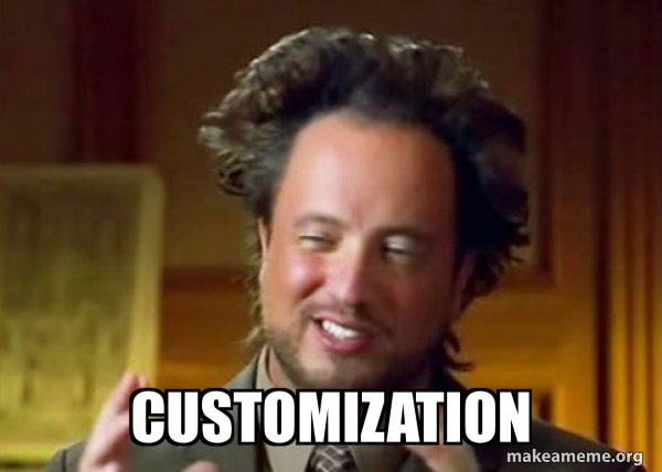 Customization - Ancient Aliens - Crazy History Channel Guy Meme Generator