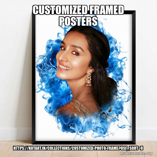 Customized Framed posters https://kotart.in/collections/customized ...