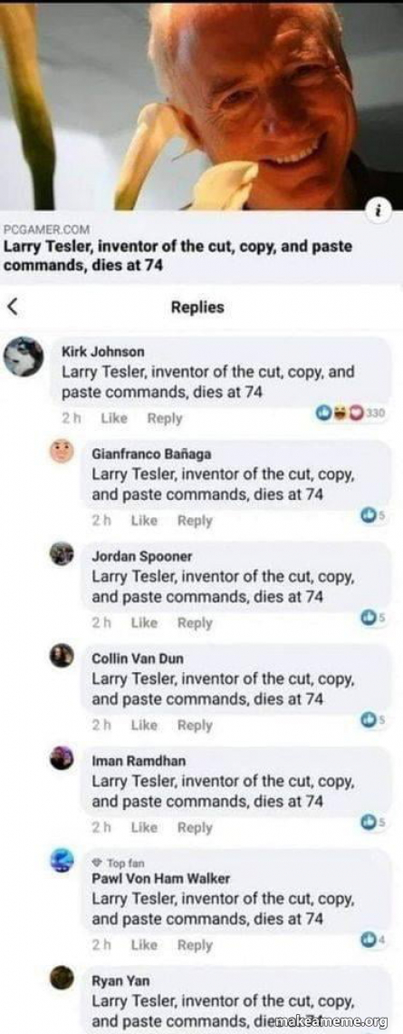 - Cut copy paste Meme Generator