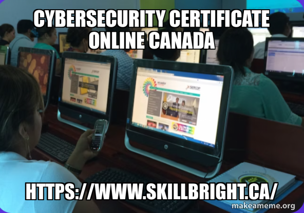 cybersecurity certificate online Canada https://www.skillbright.ca ...