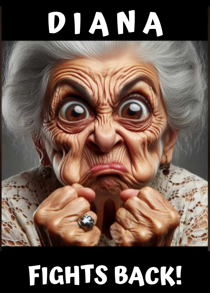 D I a n a Fights back! Meme Generator