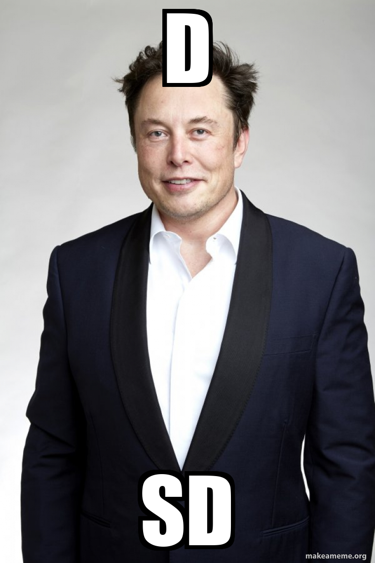 d sd - Elon Musk Meme Generator