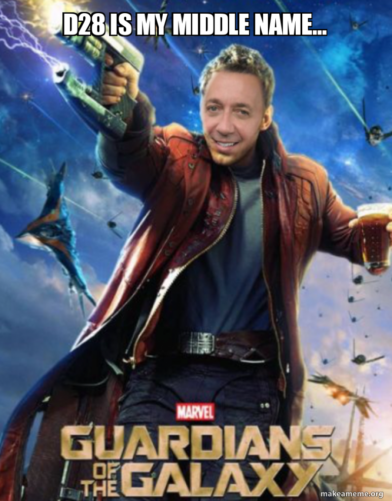 d28 is my middle name... Meme Generator