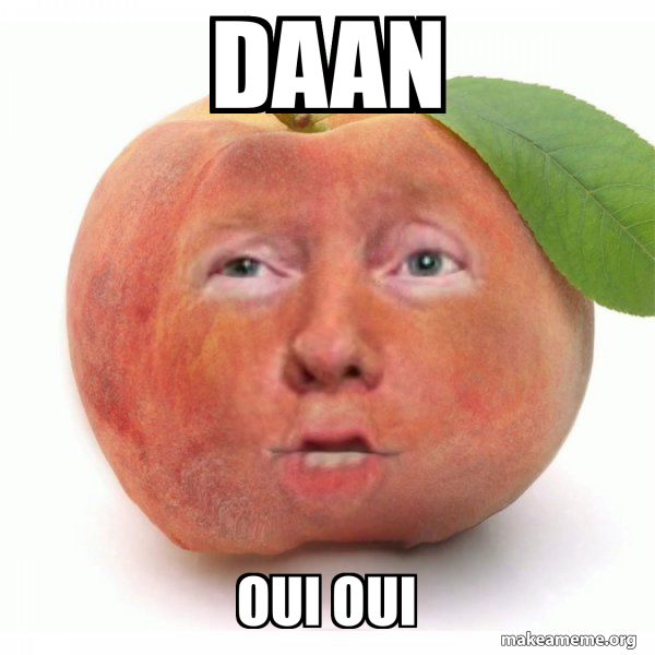 DAAN oui oui - Impeached Donald Trump Meme Generator