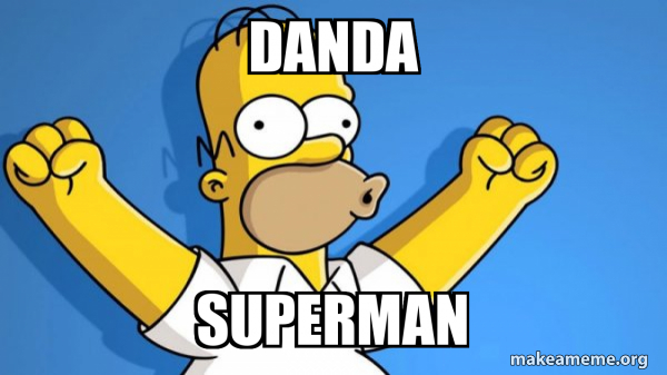 danda superman - Happy Homer Meme Generator
