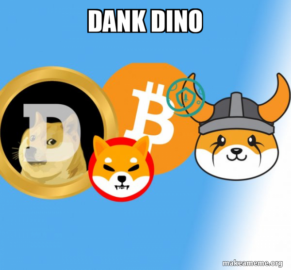 Dank Dino - Meme Coin Meme Generator