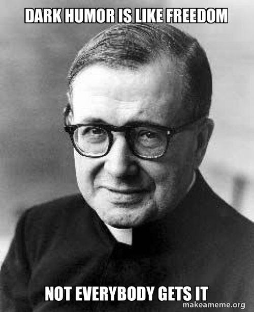 Dark humor is like freedom Not everybody gets it Meme Generator